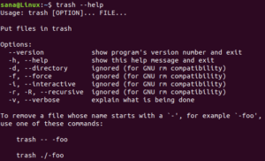 A Trash-Bin for the Ubuntu Command Line - VITUX