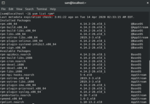 How to use Yum package Manager on Rocky Linux – VITUX